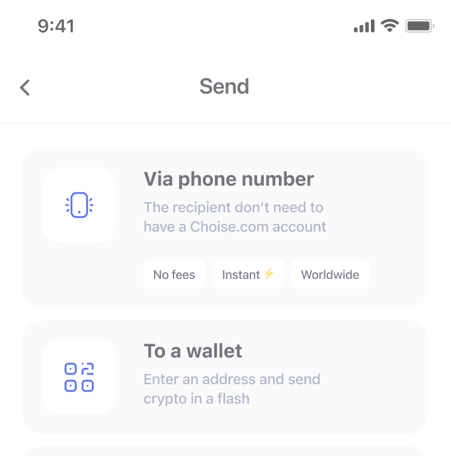 How to send crypto by wallet? – Crypterium Help