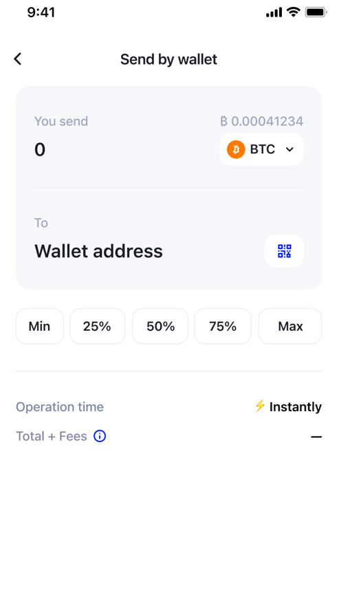 How to send crypto by wallet? – Crypterium Help